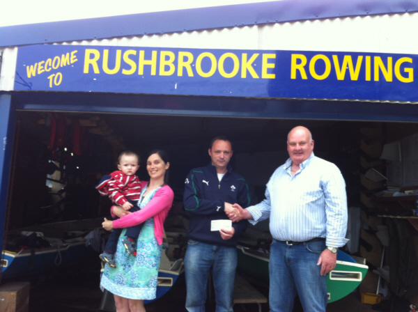 Rushbrooke RC – Club News Cheque presentation – Cobh Edition