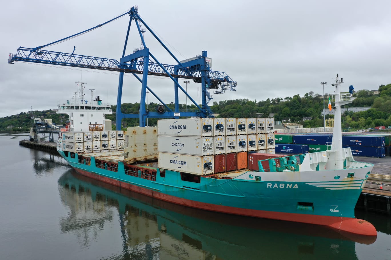 Unifeeder Launch New Container Service to Port of Cork – Cobh Edition