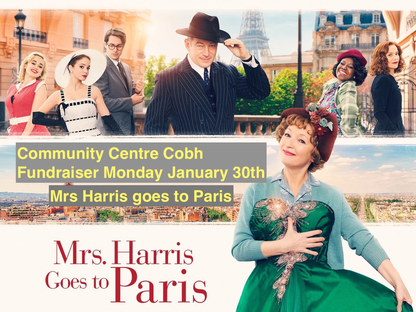 East Cork Cinema Club fundraiser for Cobh Community Centre – Cobh Edition